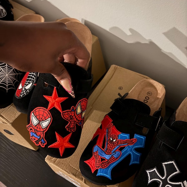 Spiderman Birkenstock - Etsy