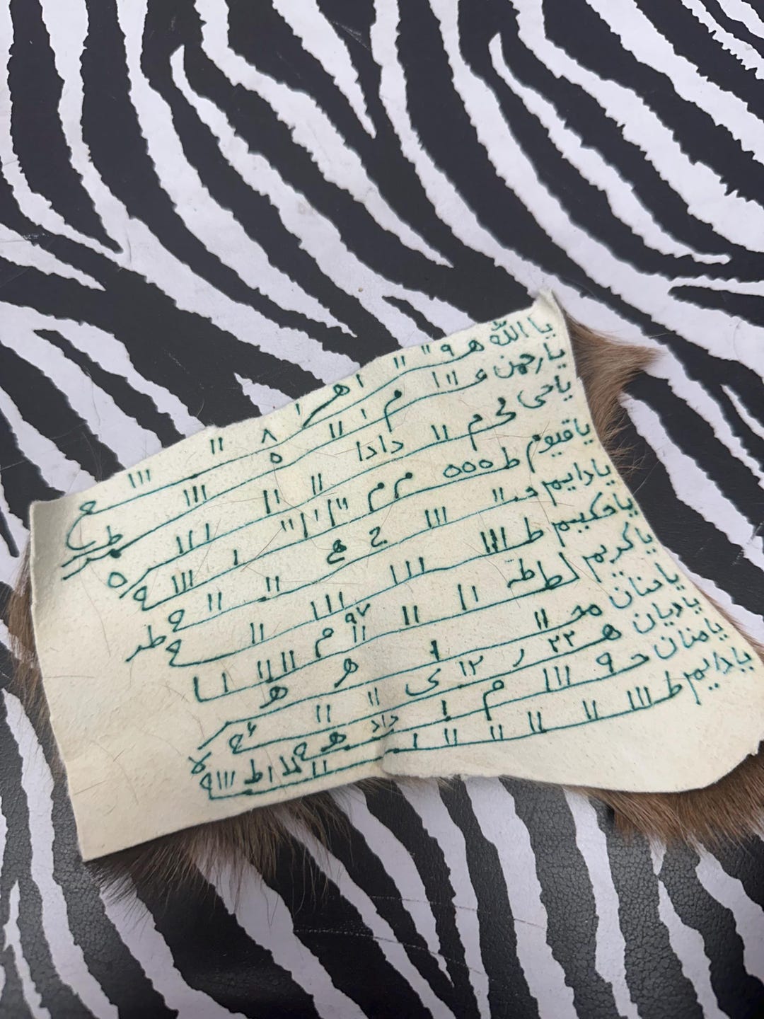 RARE Powerful Deer Skin Talisman 11 Names of God Make Any Wish Come ...