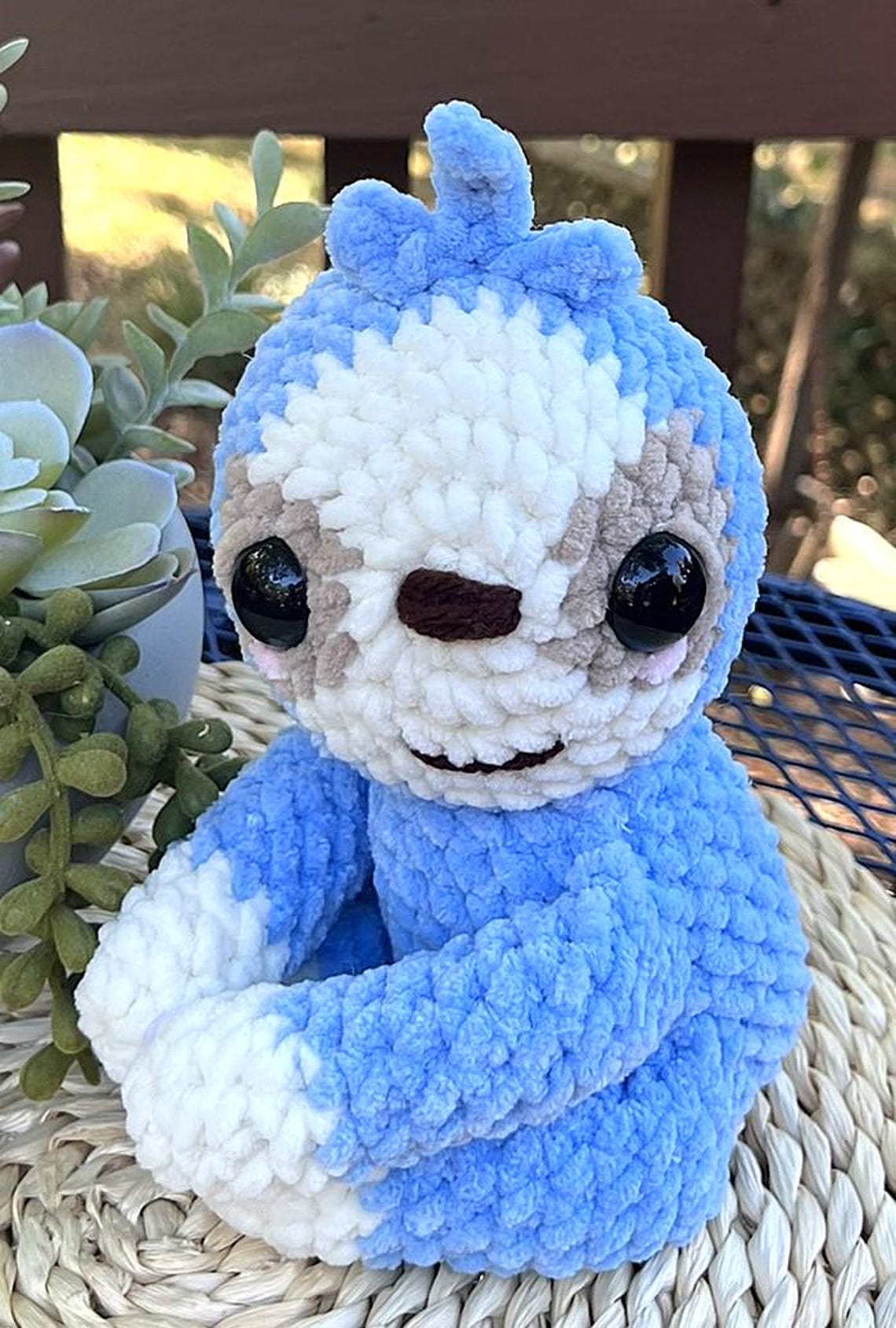 Stanley the Sloth is Handmade, Crocheted, Amigurumi, Plushie, Stuffie ...