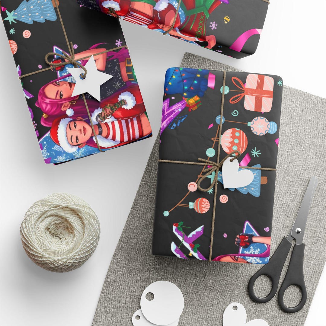 Kpop Demon Hunters Huntrix Wrapping Papers,christmas Wrapping Paper ...