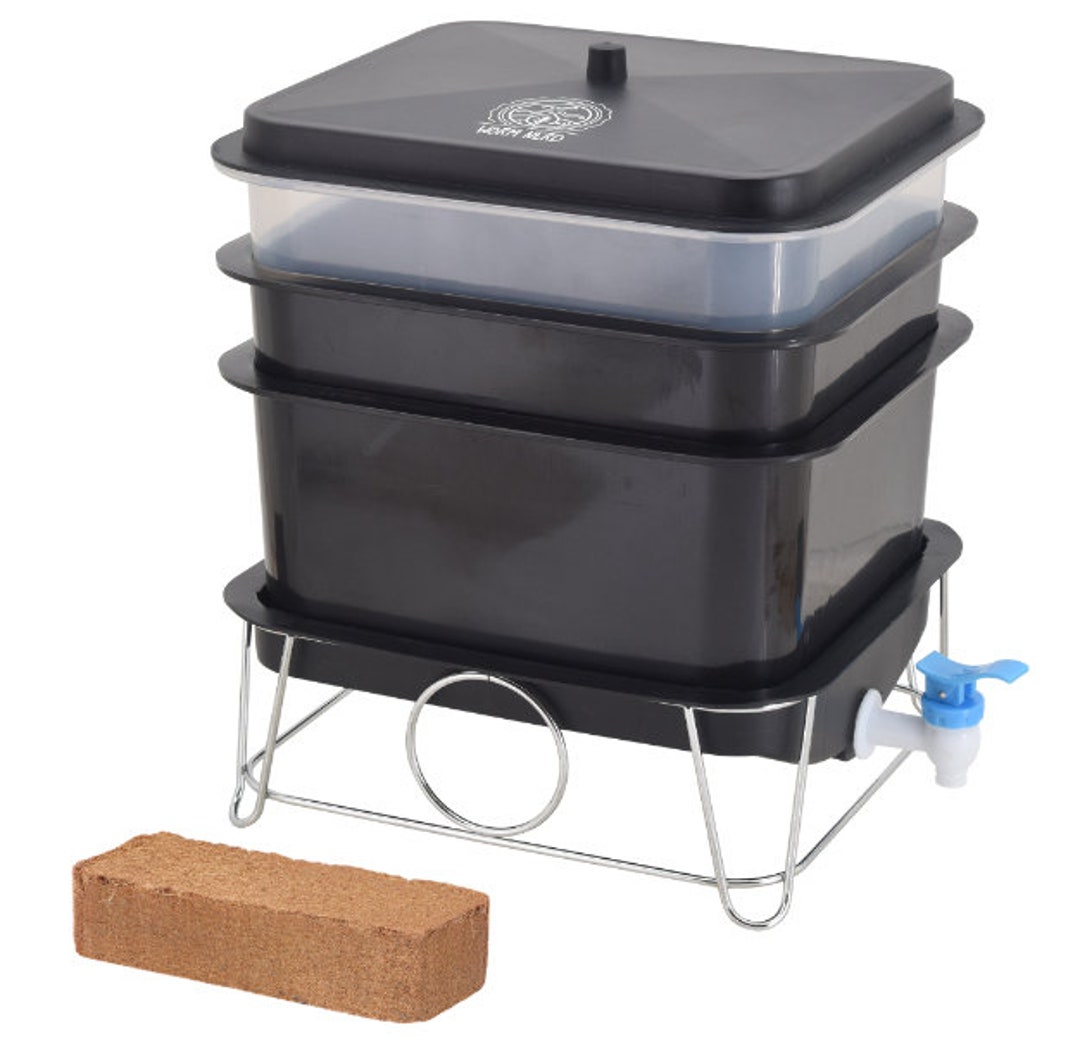 MYA 4-tray Worm Composting Bin - Etsy