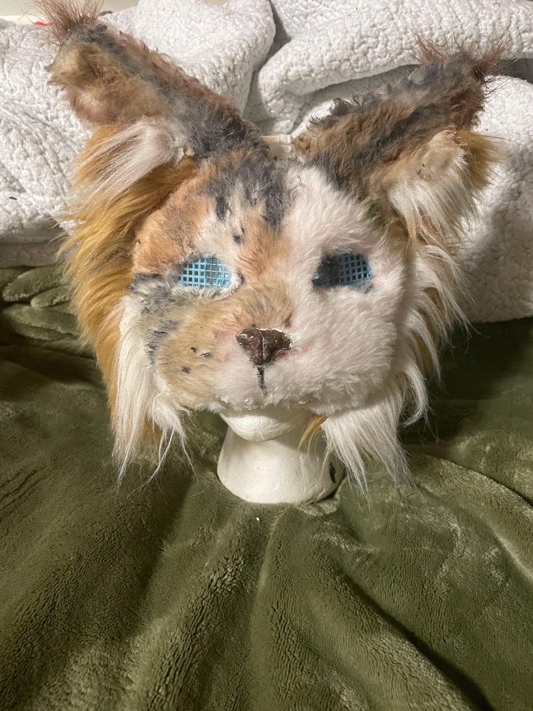 Calico Maine Coon Therian Mask - Etsy
