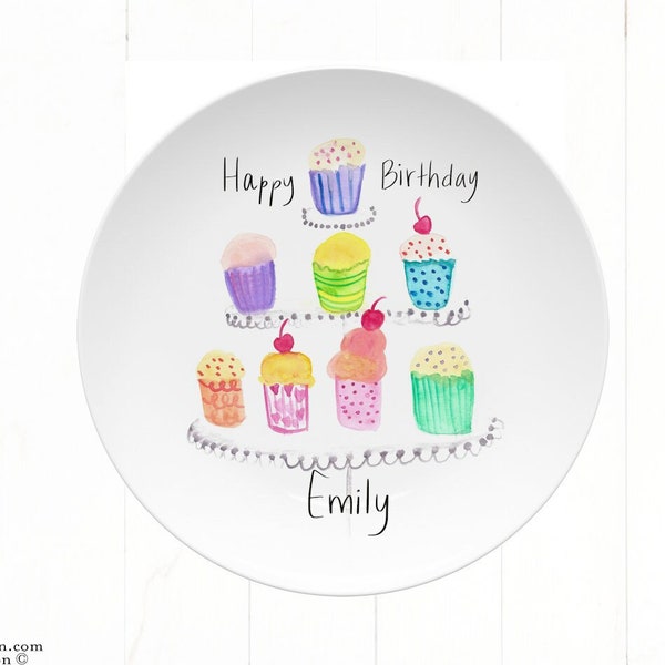 Birthday Plate - Etsy
