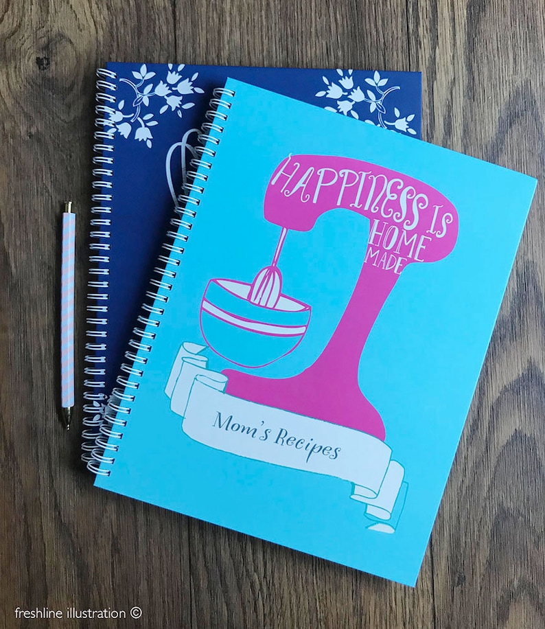 Spiral Bound Recipe Book - Etsy