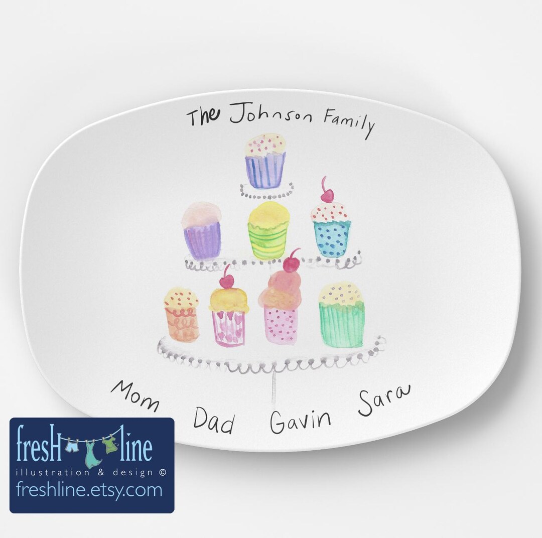 Personalized Family Plate - Etsy