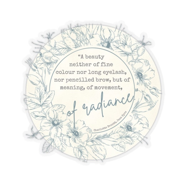 Jane Eyre Stickers - Etsy