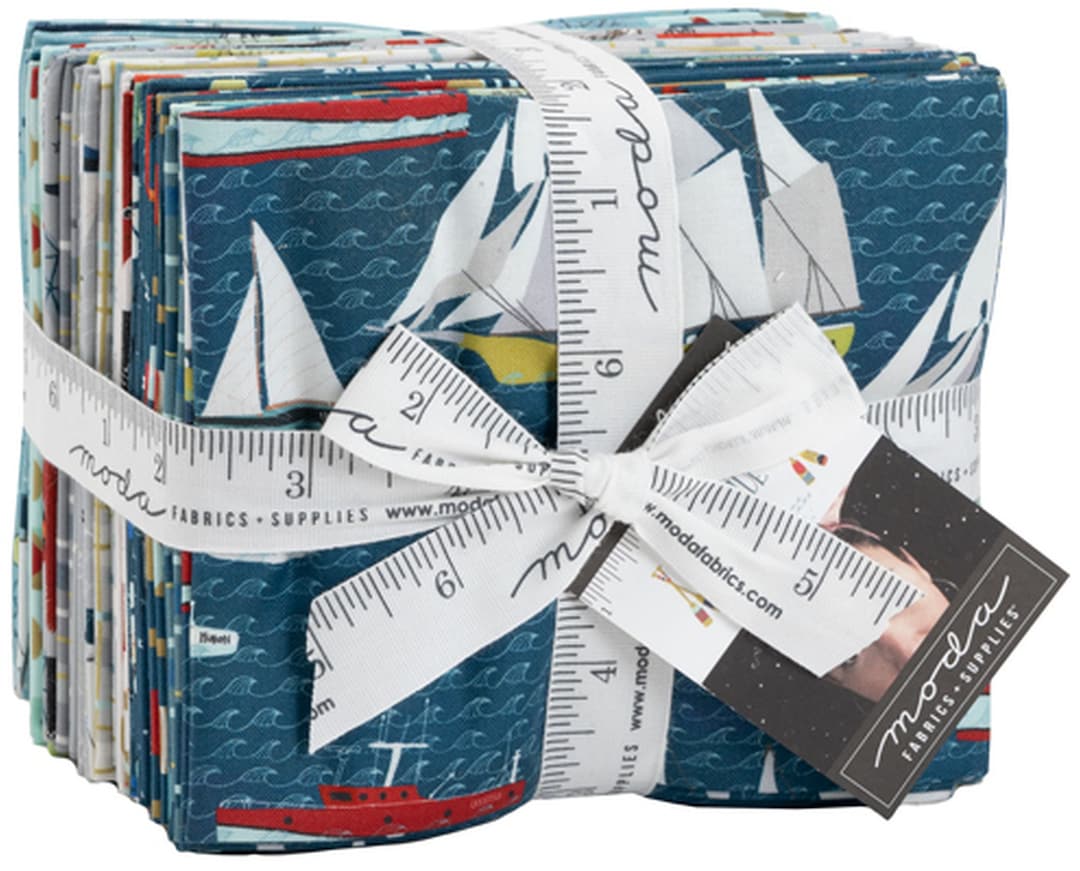 Lakeside Story Moda Fat Quarter Bundle by Mara Penny - Twenty-three (23 ...