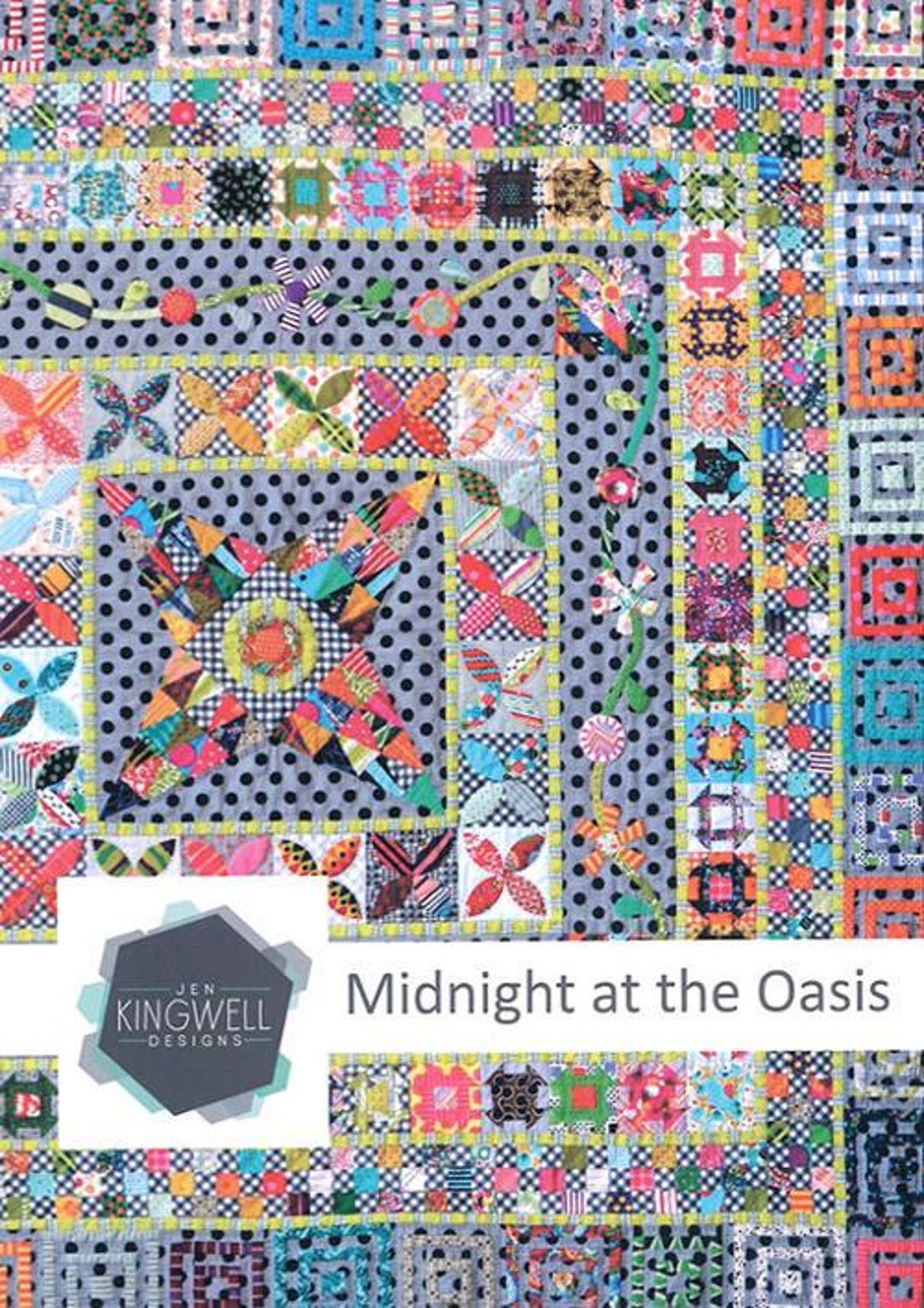 Midnight at the Oasis Quilt Pattern JKD 5088 Jen Kingwell Design #1 - Etsy