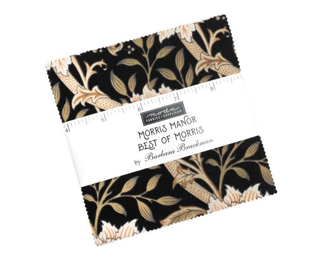 Morris Manor Best of Morris Moda Charm Pack 42 - 5" Precut Fabric Quilt ...
