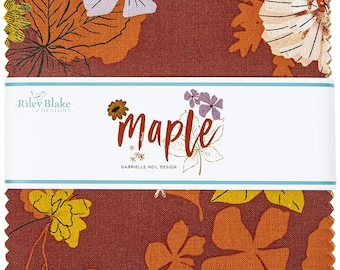 Gingham Fields Riley Blake 5 Stacker 42 Precut Fabric Quilt Squares by ...