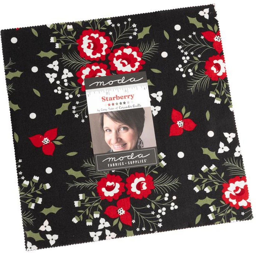 Starberry Moda Layer Cake, 42 10 Precut Fabric Quilt Squares by Corey ...