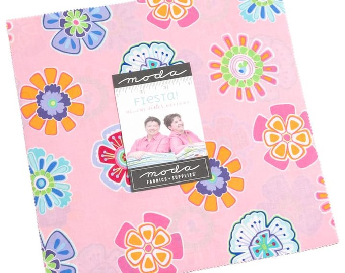 Fiesta Moda Layer Cake, 42 - 10" Precut Fabric Quilt Squares by Me & My ...