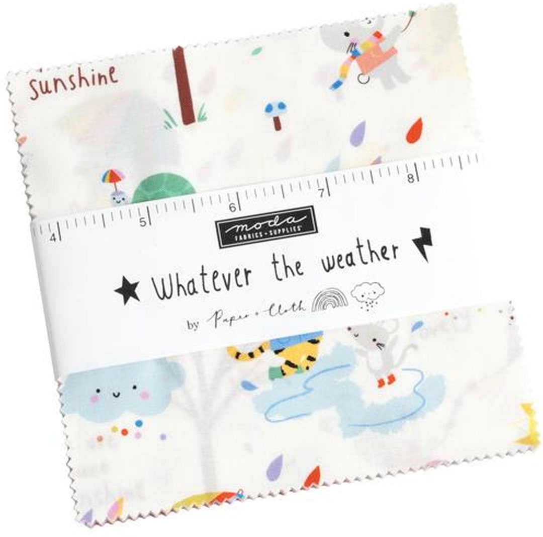 Whatever the Weather Moda Charm Pack 42 - 5" Precut Fabric Quilt ...