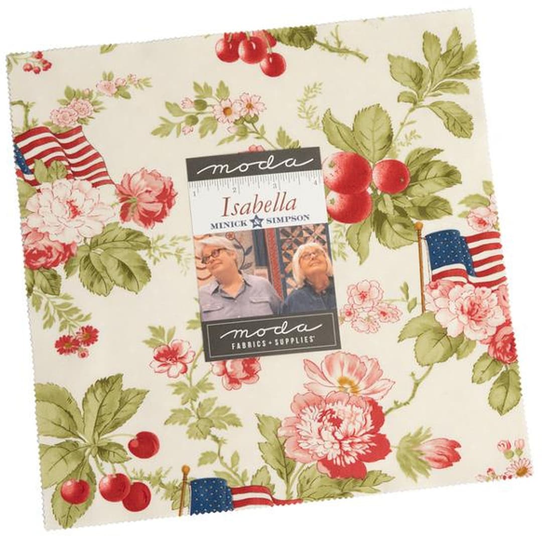 Isabella Moda Layer Cake, 42 10 Precut Fabric Quilt Squares by Minick ...