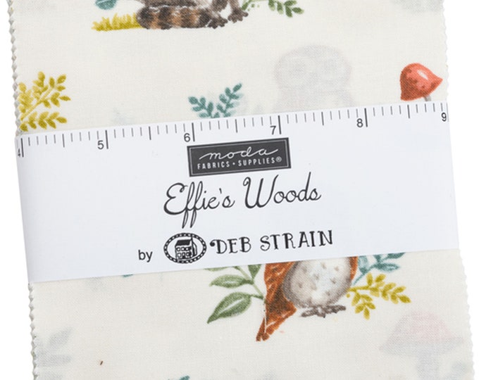 Effie's Woods Moda Charm Pack 42 - 5" Precut Fabric Quilt Squares by ...