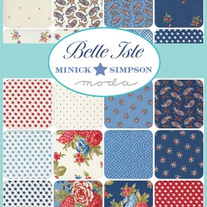 Belle Isle Moda Layer Cake, 42 - 10" Precut Fabric Quilt Squares by ...