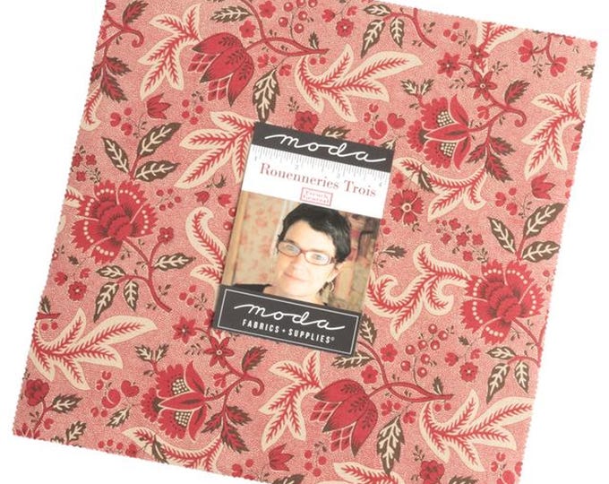 Rouenneries Trois Moda Layer Cake 42 - 10" Precut Quilt Squares by ...