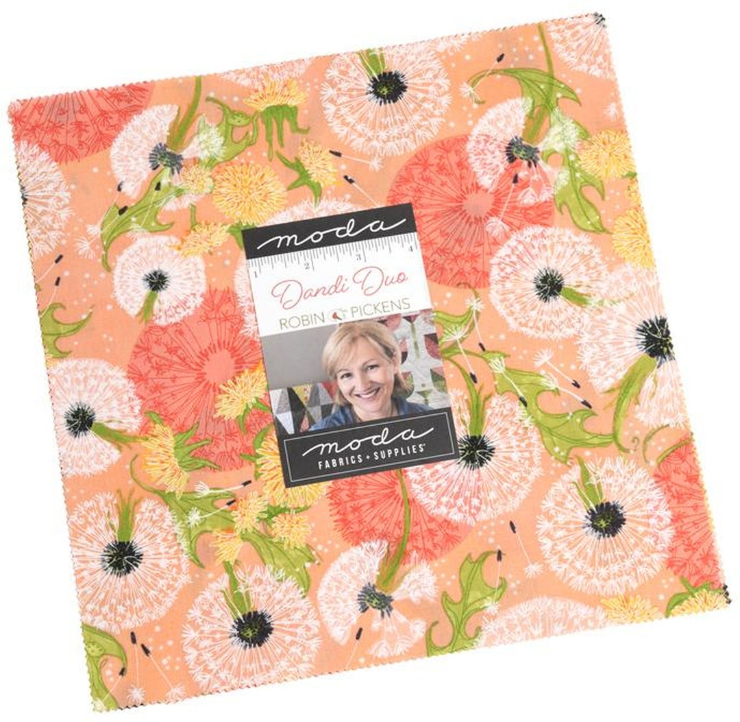 Dandi Duo Moda Layer Cake, 42 10 Precut Fabric Quilt Squares by Robin ...