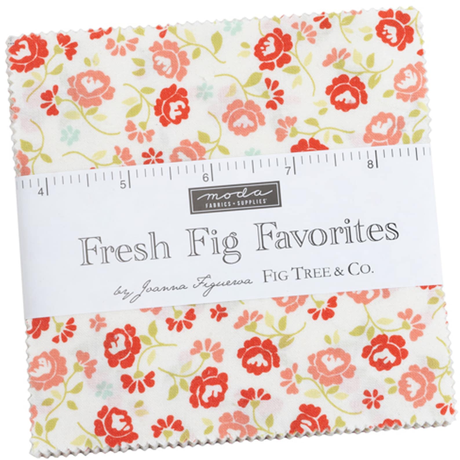 Fresh Fig Favorites Moda Charm Pack 42 - 5" Precut Fabric Quilt Squares ...