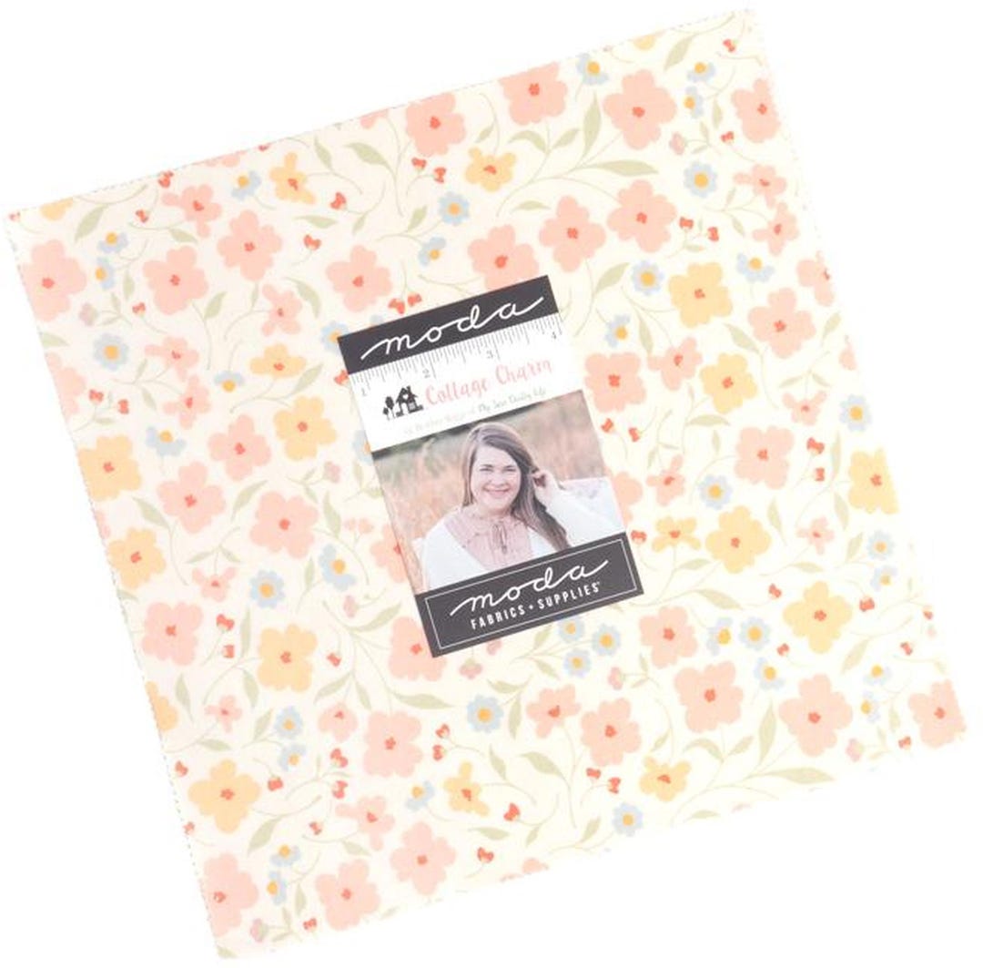 Cottage Charm Moda Layer Cake, 42 - 10" Precut Fabric Quilt Squares by ...