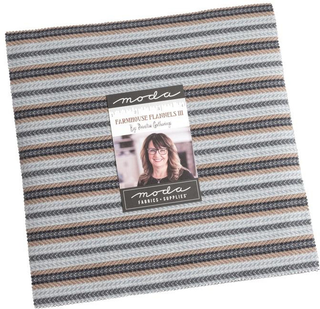 Farmhouse Gatherings III Flannels Moda Layer Cake, 42 10 Precut Fabric ...