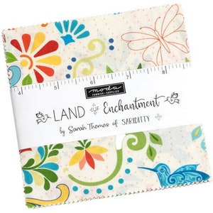 Land of Enchantment Moda Charm Pack 42 - 5" Precut Fabric Quilt Squares ...