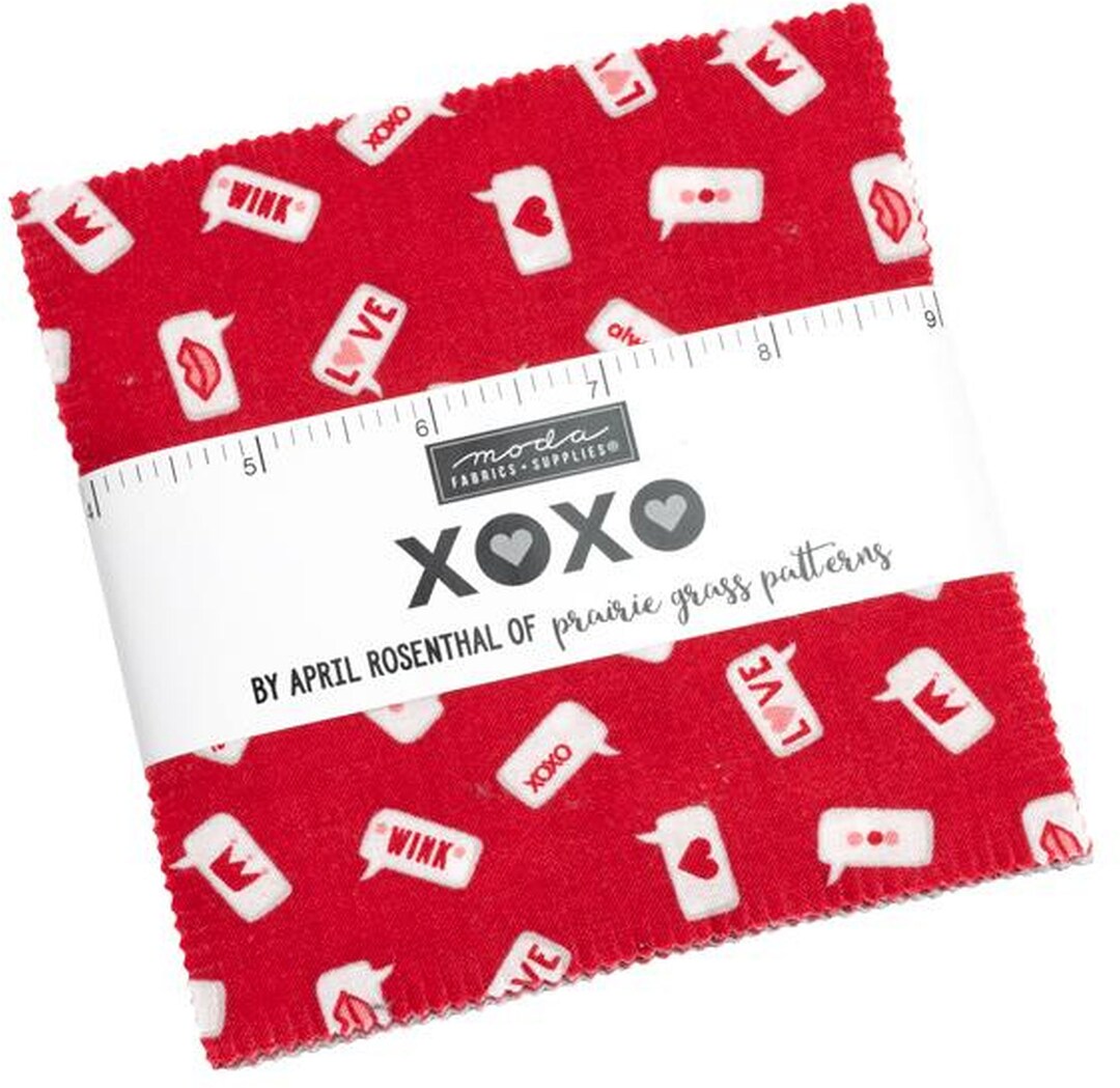 XOXO Moda Charm Pack 42 - 5" Precut Fabric Quilt Squares by April ...