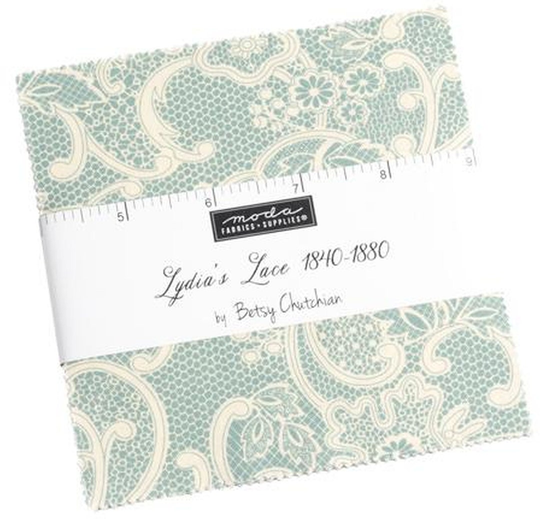 Lydia's Lace 1840-1880 Moda Charm Pack 42 - 5" Precut Fabric Quilt ...