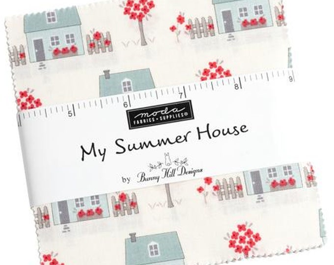 My Summer House Moda Charm Pack 42 - 5" Precut Fabric Quilt Squares by ...