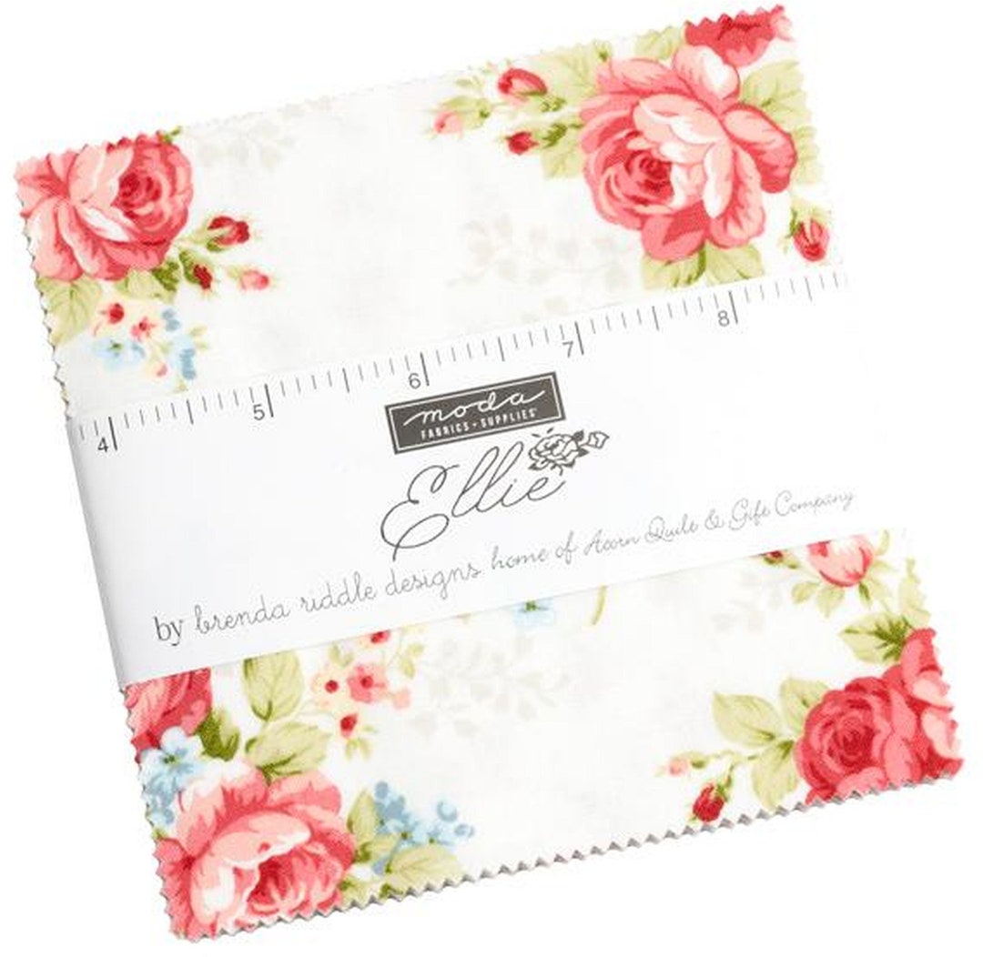 Ellie Moda Charm Pack 42 - 5" Precut Fabric Quilt Squares by Brenda ...