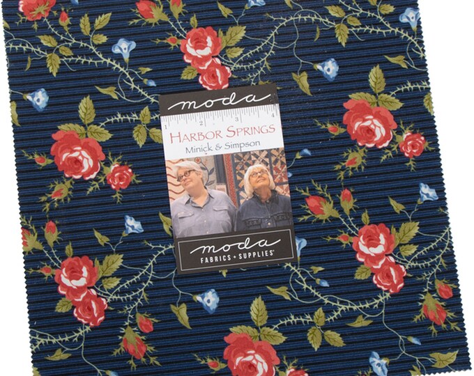 Harbor Springs Moda Layer Cake, 42 10 Precut Fabric Quilt Squares by ...