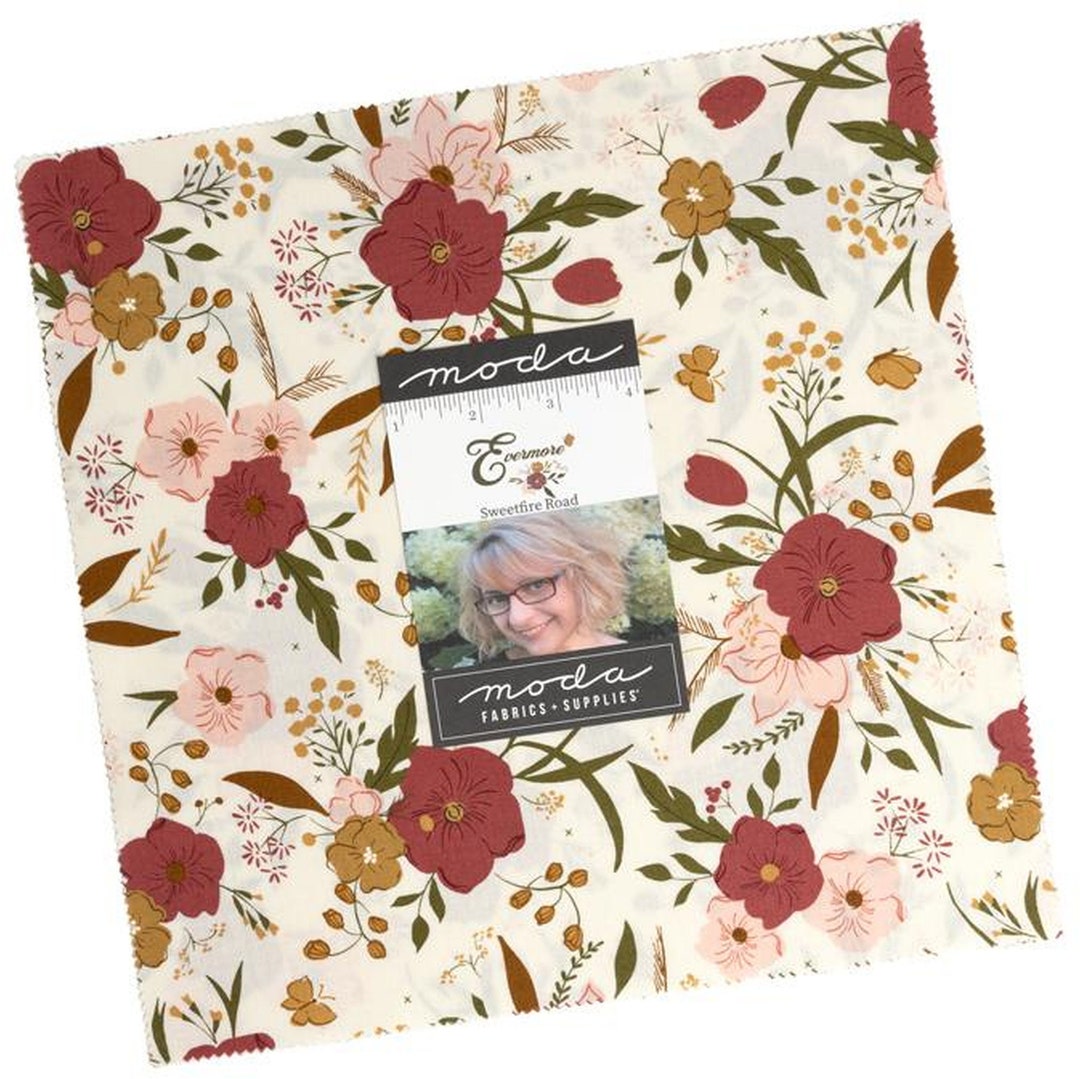 Evermore Moda Layer Cake, 42 10 Precut Fabric Quilt Squares by ...