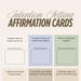 48 Intention-setting Affirmation Cards, Mindfulness and Manifestation ...