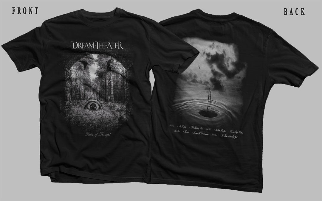 D D P Svcs.,new Dtg/dtf Printed T-shirt - DREAM TEATER - Train of ...