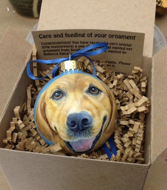 Gift Certificate Custom Hand Painted Pet Portrait on an | Etsy