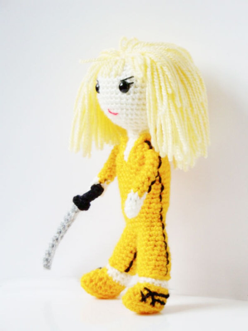 Crochet Doll Pattern Kill Bill The Bride | Etsy