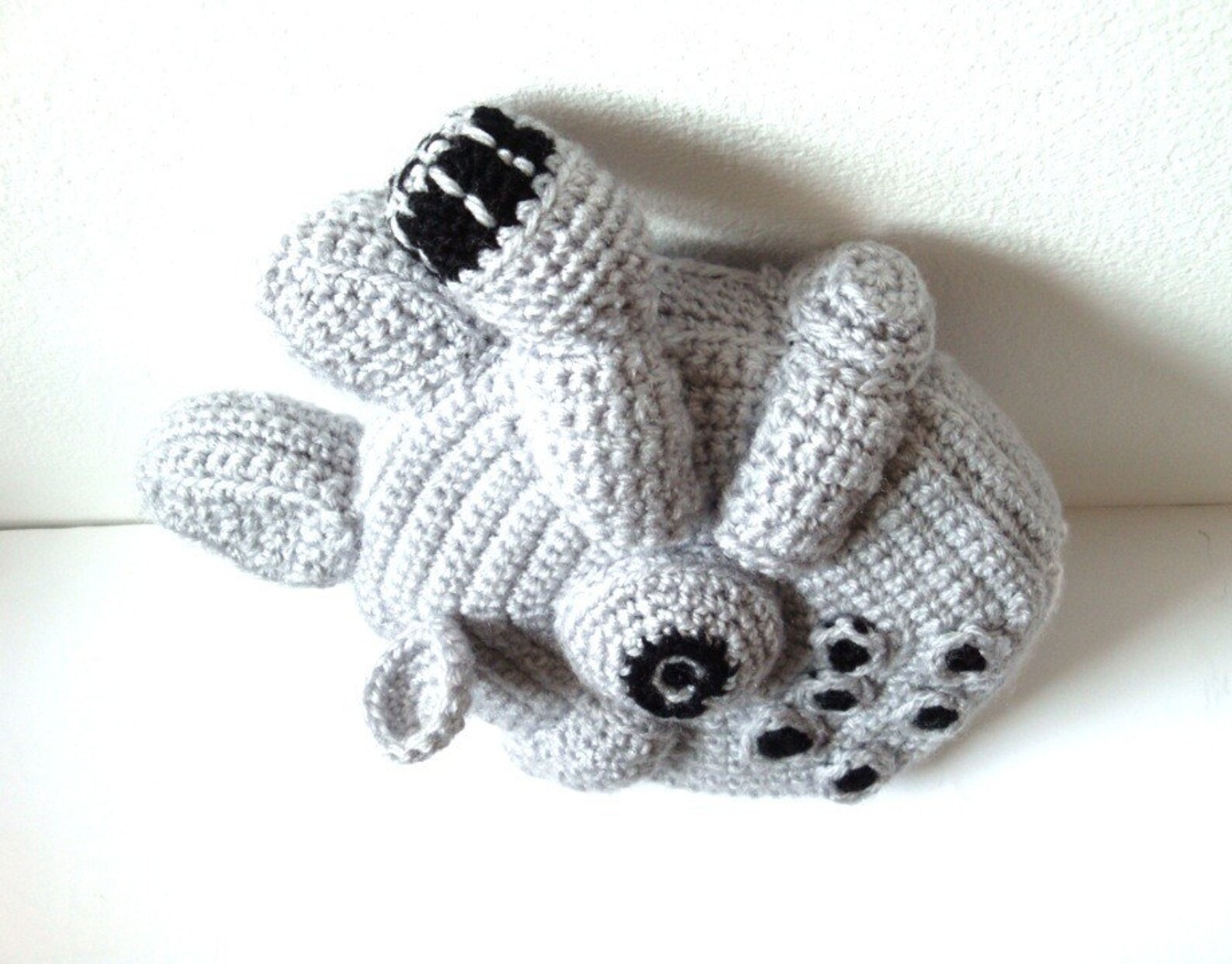 Star Wars Millennium Falcon Crochet Amigurumi Pattern - Etsy México