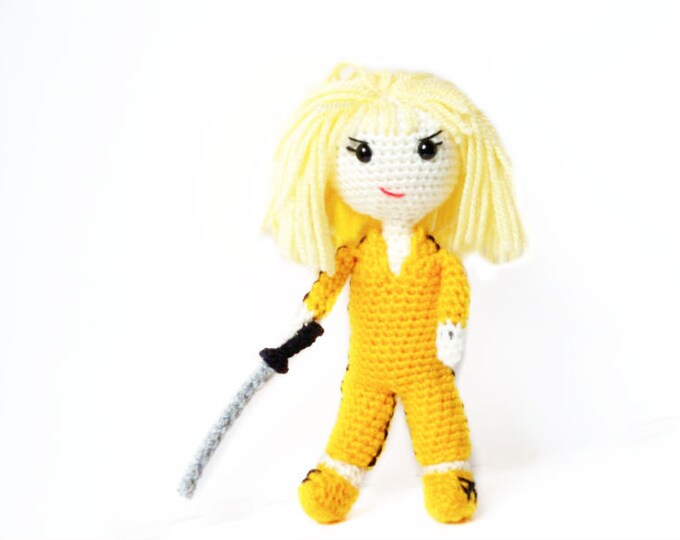 Crochet Doll Pattern - Kill Bill the Bride - Etsy