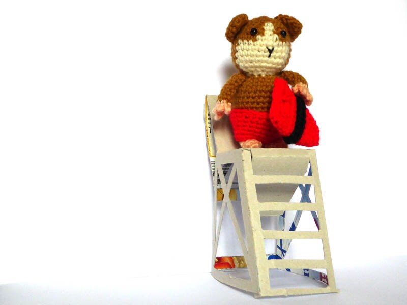 Guinea Pig Amigurumi Pattern Guinea Pig Lifeguard Crochet - Etsy UK
