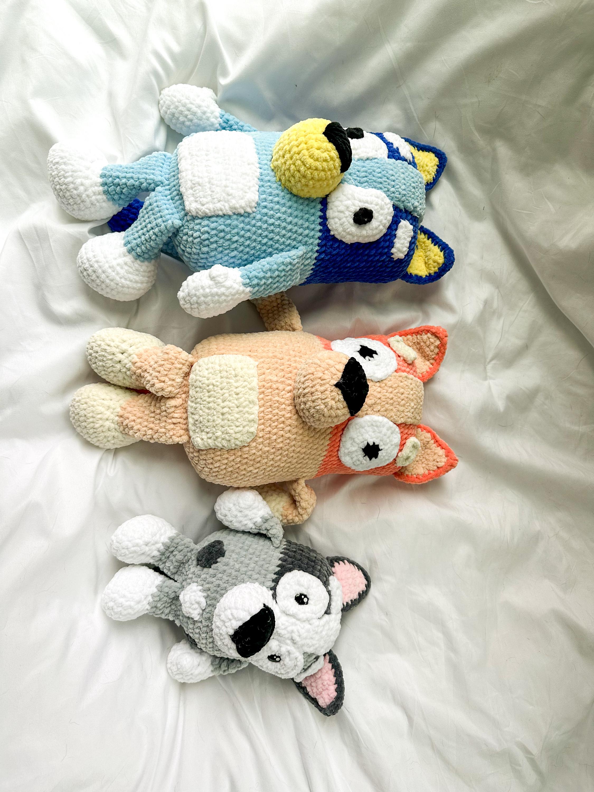 Bluey Character Snugglers - Etsy