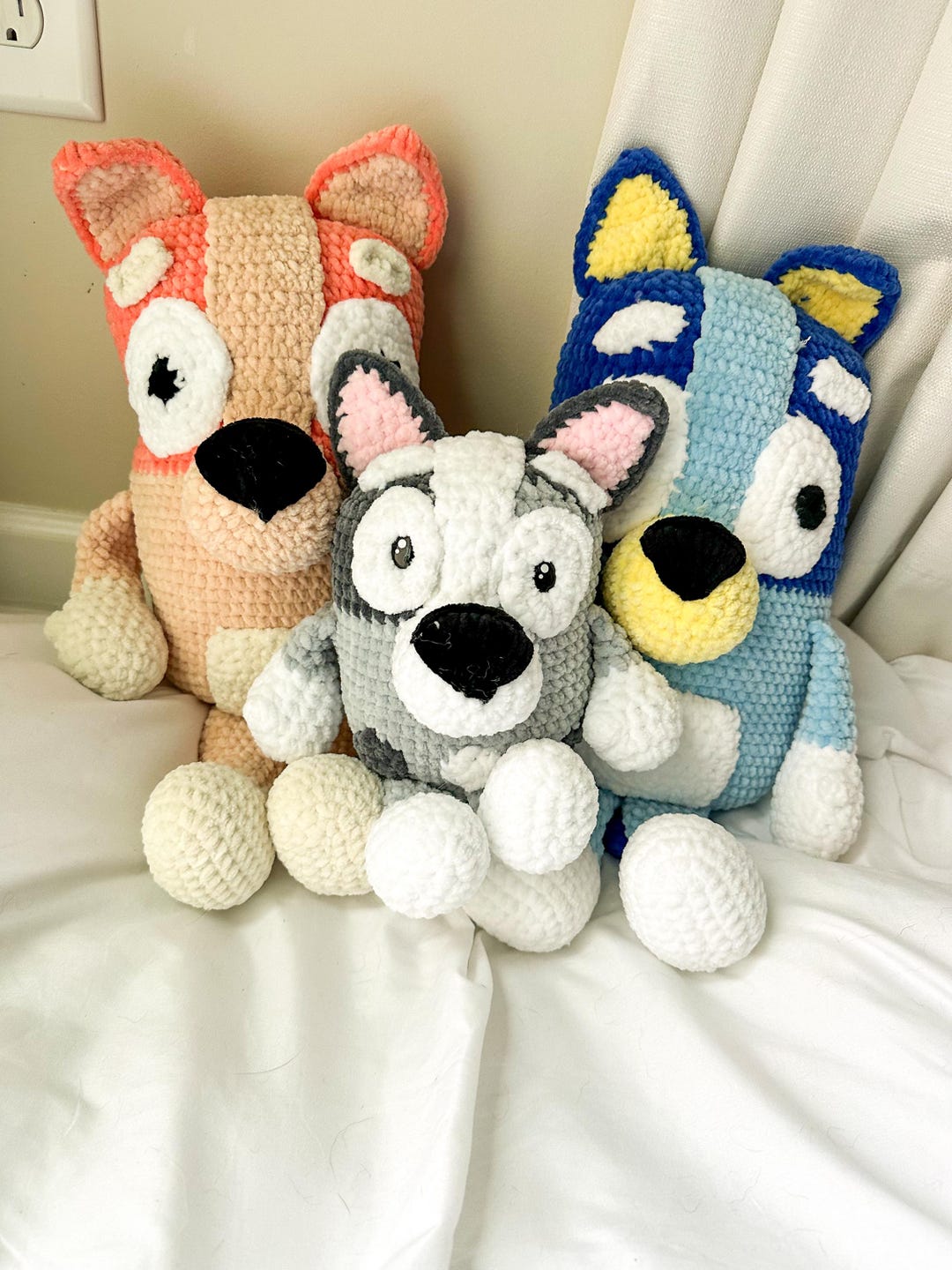 Bluey Character Snugglers - Etsy