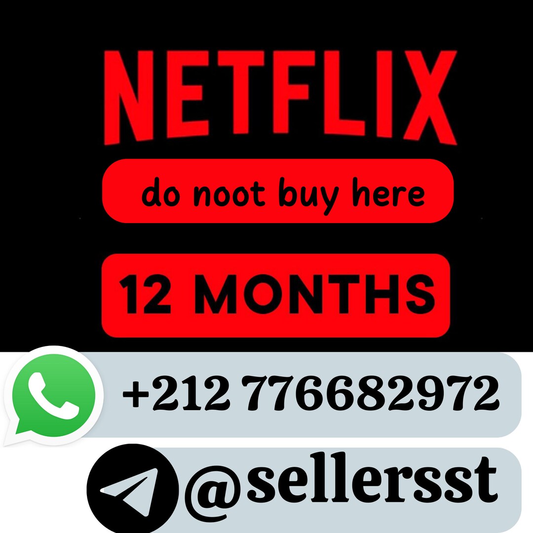 Premium Netflix Account 1 Year Best Quality - Etsy