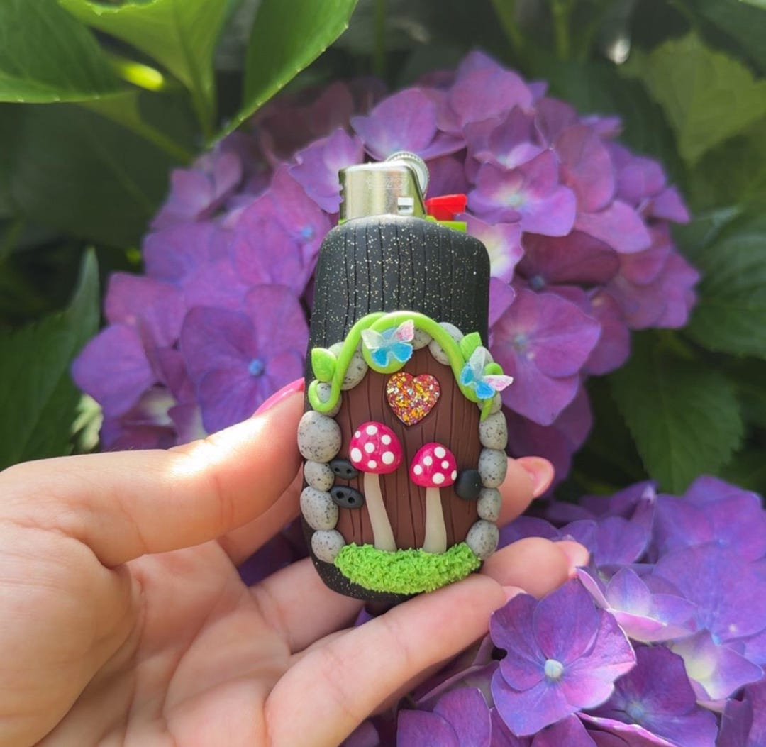 Fairy Door Lighter Case, Fairy House, Lighter Holder - Etsy