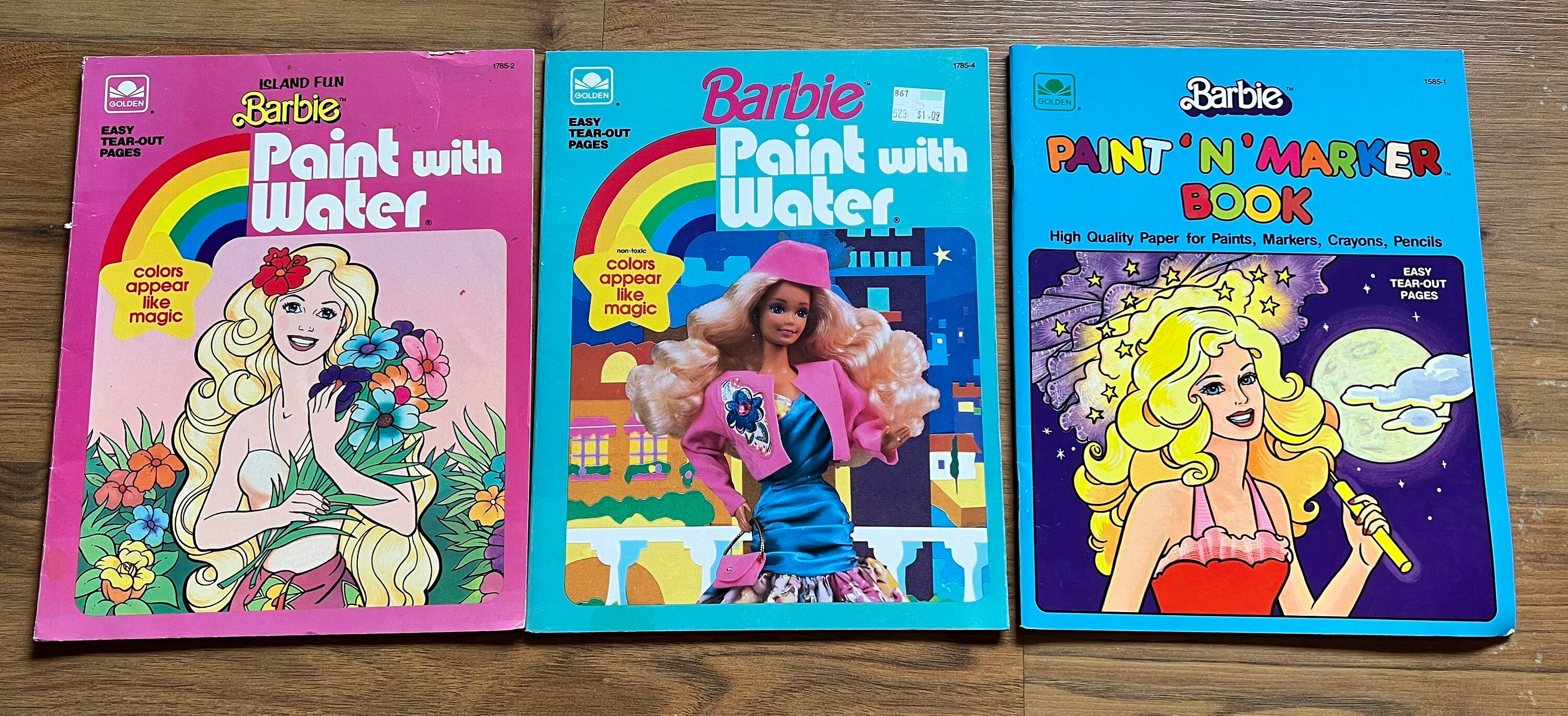 Vintage Barbie Golden Coloring Book, Lot of 3 - Etsy