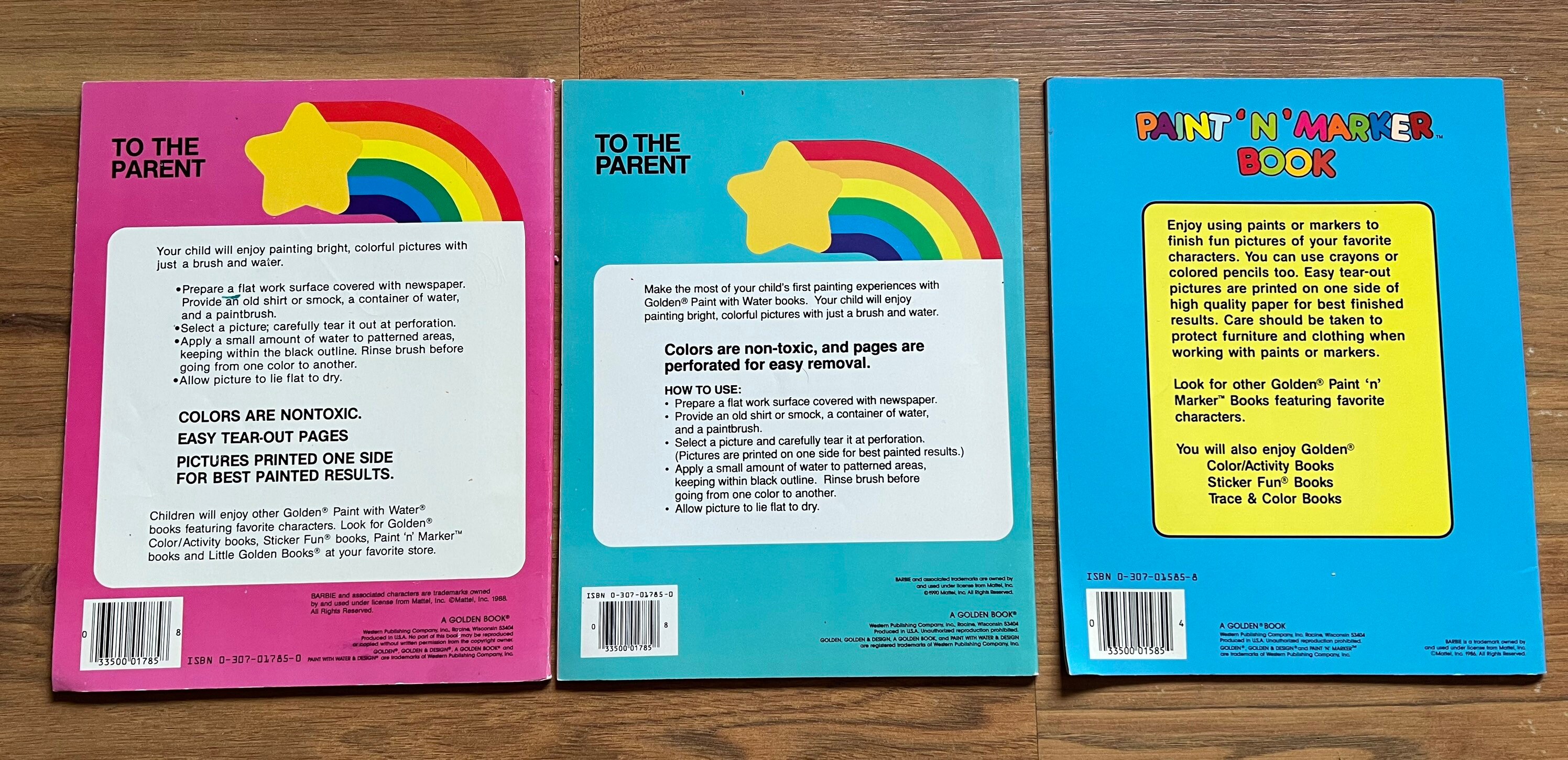 Vintage Barbie Golden Coloring Book, Lot of 3 - Etsy