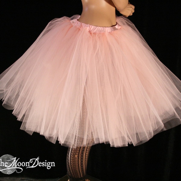 Peach Tulle Skirt - Etsy