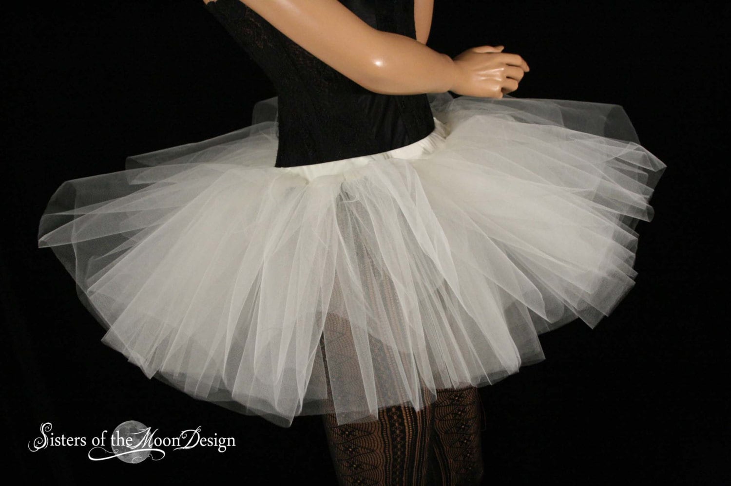 Ivory adult tutu tulle skirt poofy petticoat Sizes XS Plus | Etsy