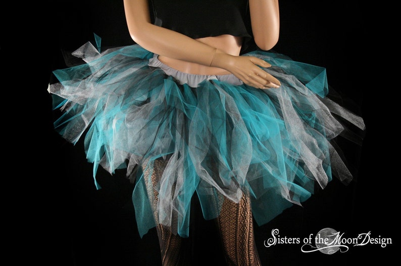 Custom Colors TUTU tulle skirt Streamer knee length costume | Etsy