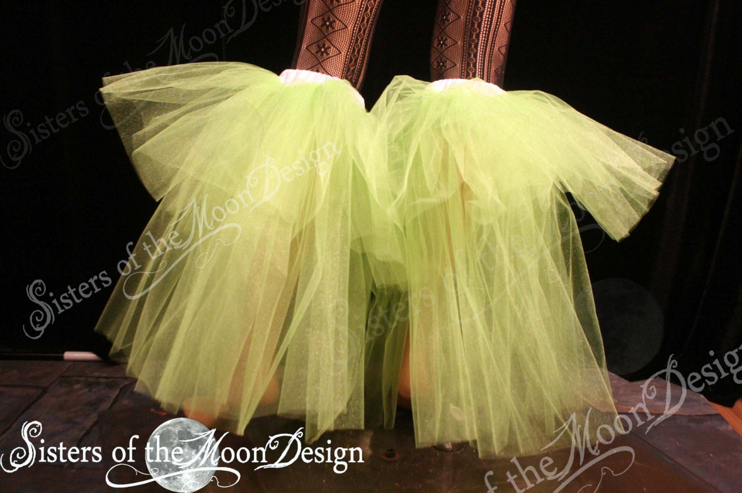 Retro Raver Set Tutu Tulle Skirt With Boot Covers Neon UV | Etsy
