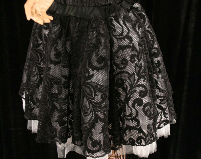 Gothic Lace Adult Tutu Skirt Formal Prom Dance Bridal - Etsy